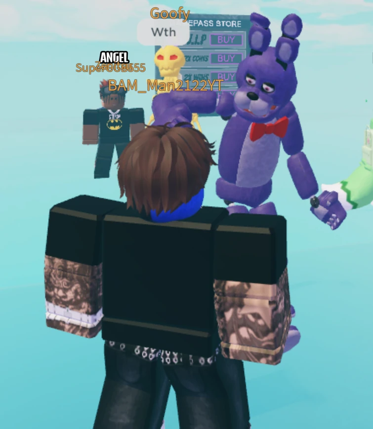 roblox bonnie the bunny tortures a roblox man | Fandom