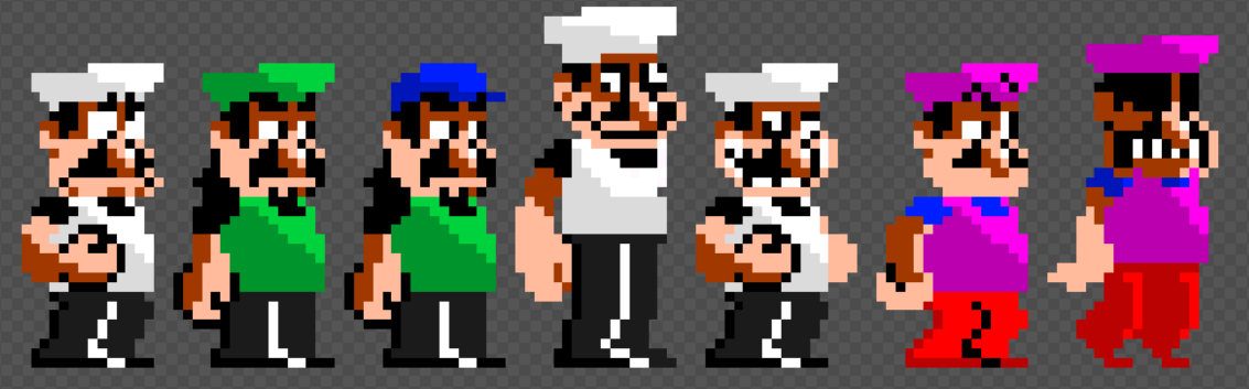 Peppino + more in Super Mario world | Fandom