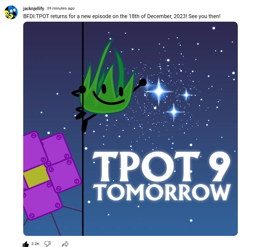 TPOT 9 Tomorrow | Fandom