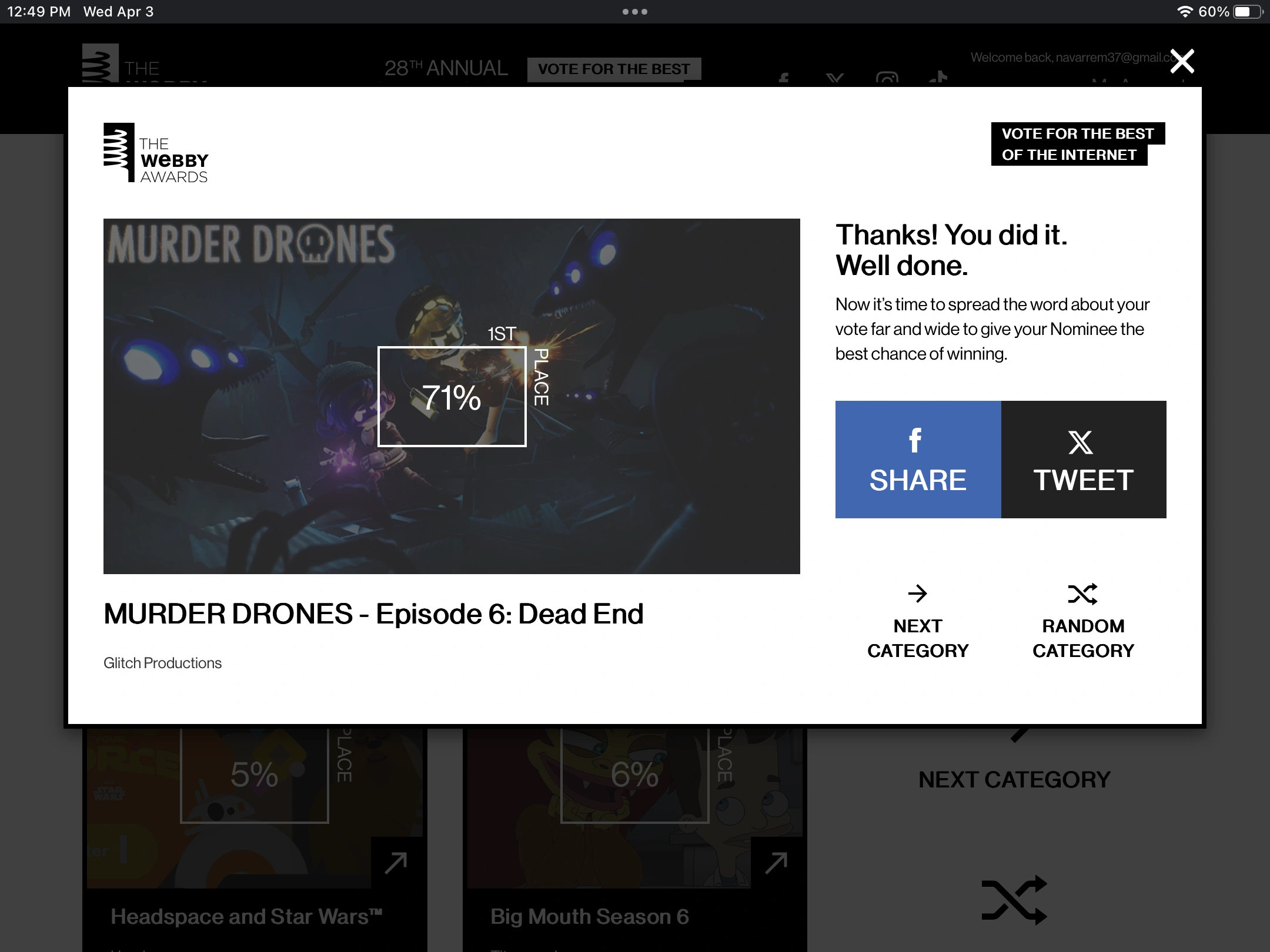 Voted for MD! | Fandom