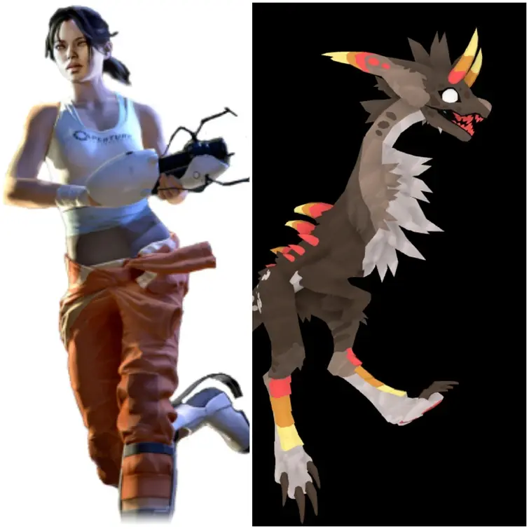 I wanna make portal character skins | Fandom