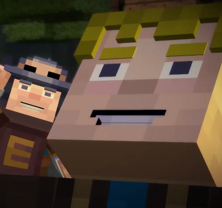 Every Background character i could find in the endercon building ...