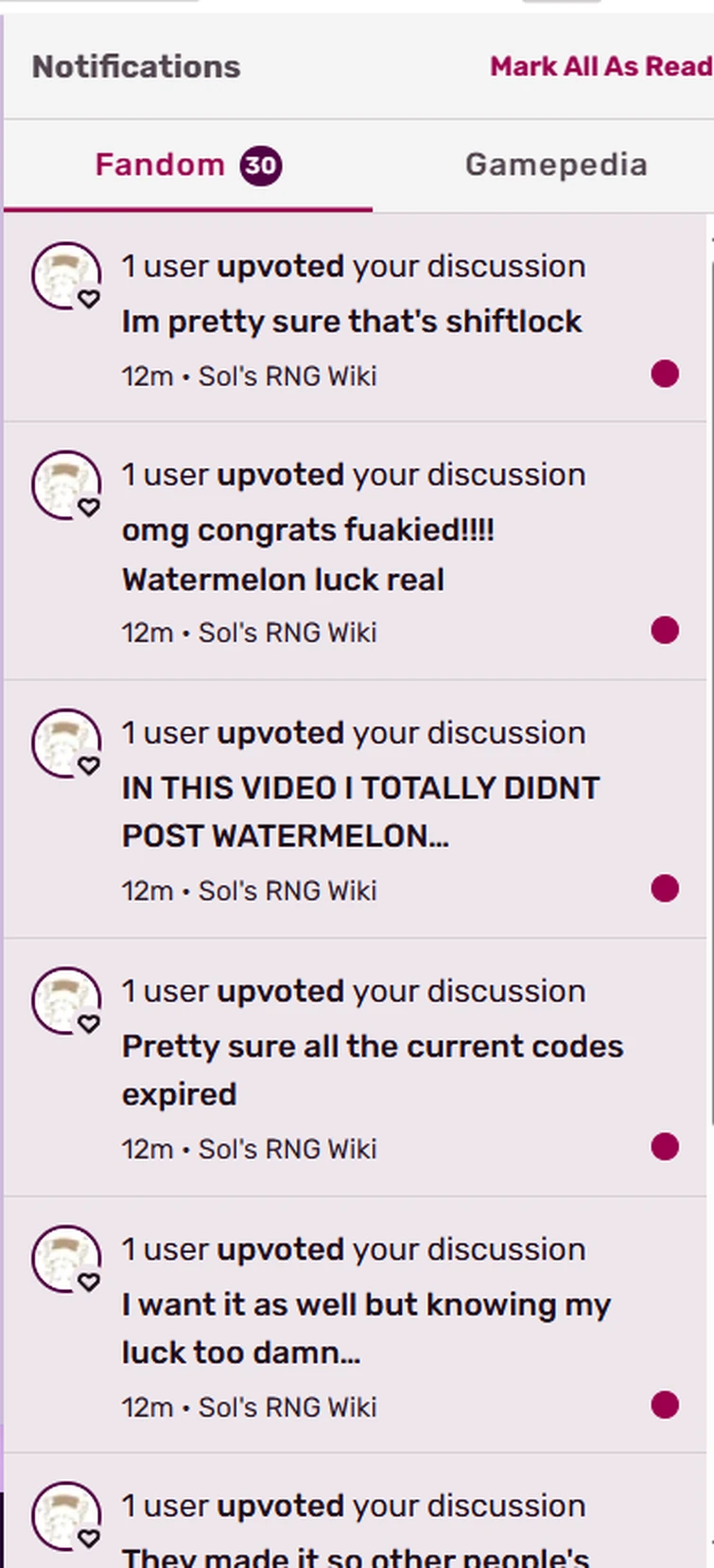 Sol's RNG Wiki Megathread | Fandom