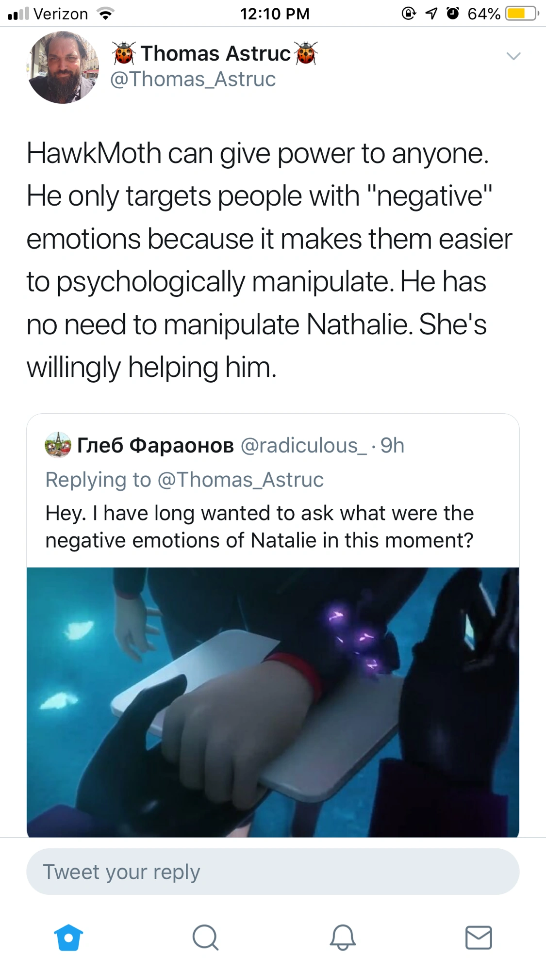 Hey guys, this is what Thomas Astruc said on Twitter regarding hawkmoth ...