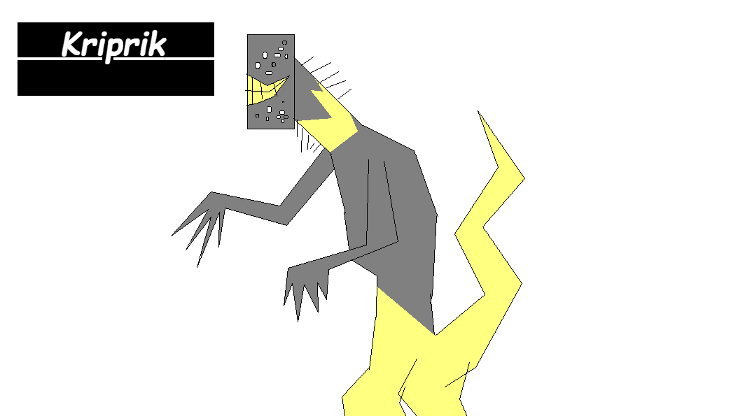 a little kriprik i made on js paint lol | Fandom