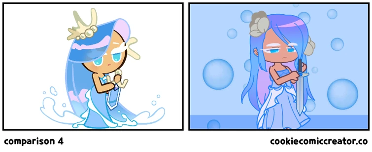 comparisons of game sprites to gacha club recreation | Fandom