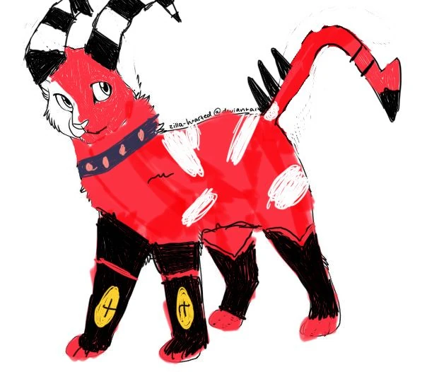 Blitzo as a (Warrior) Cat | Fandom