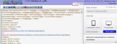 Wiki Bakemonogatari:Tutorial - Modo Fonte | Wiki Bakemonogatari | Fandom