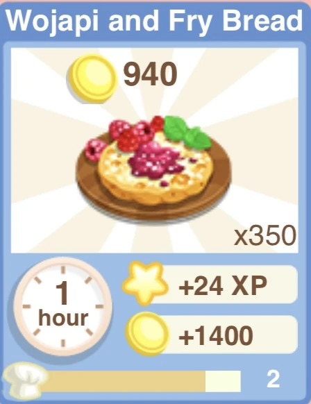 Wojapi and Fry Bread | Bakery Story Wiki | Fandom