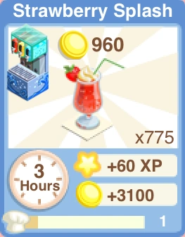 Strawberry Splash | Bakery Story Wiki | Fandom