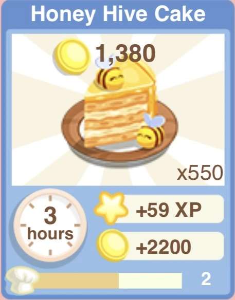 Honey Hive Cake | Bakery Story Wiki | Fandom