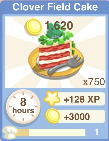 Clover Field Cake | Bakery Story Wiki | Fandom