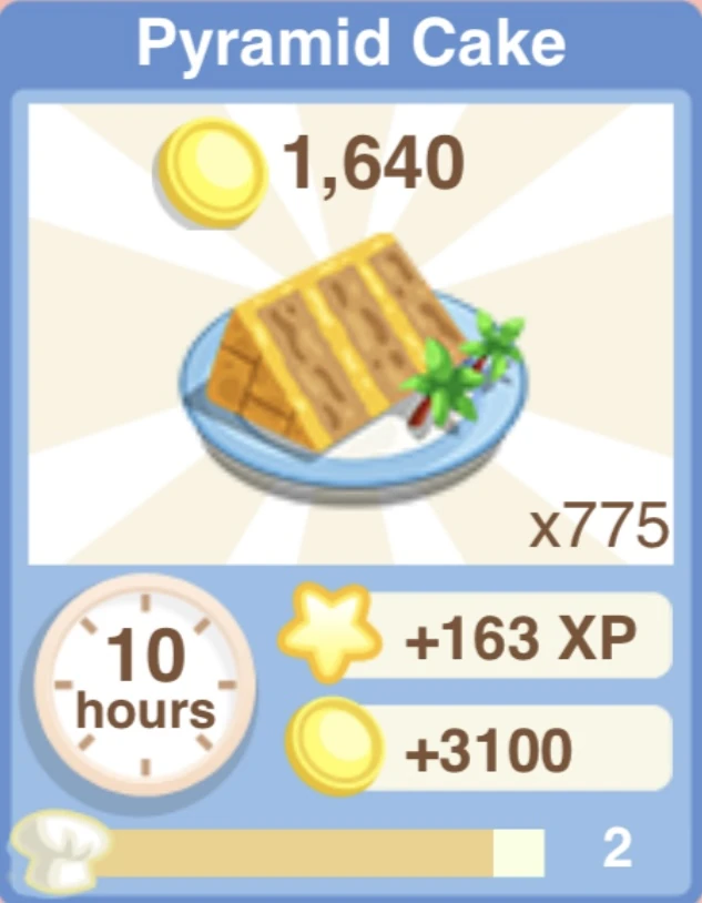 Pyramid Cake | Bakery Story Wiki | Fandom