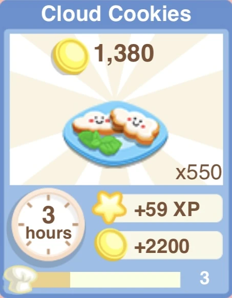 Cloud Cookies | Bakery Story Wiki | Fandom