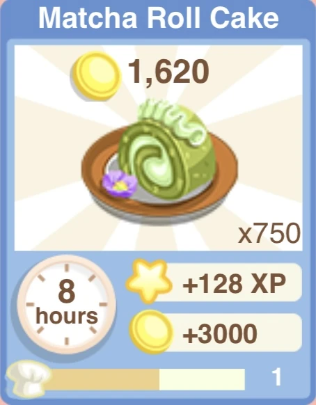 Matcha Roll Cake | Bakery Story Wiki | Fandom