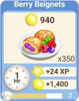 Berry Beignets | Bakery Story Wiki | Fandom