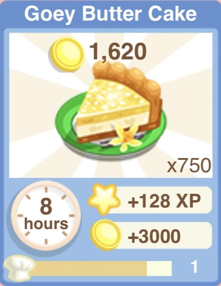 Goey Butter Cake | Bakery Story Wiki | Fandom