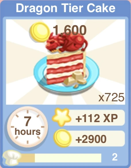 Dragon Tier Cake | Bakery Story Wiki | Fandom