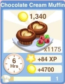 Chocolate Cream Muffin | Bakery Story Wiki | Fandom