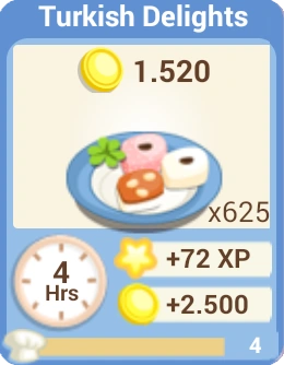 Turkish Delight | Bakery Story Wiki | Fandom