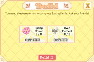 Spring Kettle | Bakery Story Wiki | Fandom