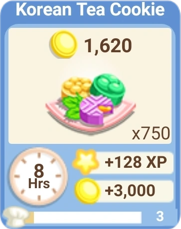 Korean Tea Cookie | Bakery Story Wiki | Fandom