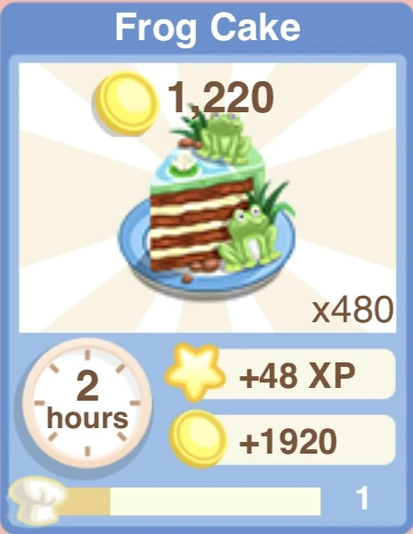 Frog Cake | Bakery Story Wiki | Fandom