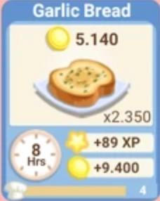 Garlic Bread | Bakery Story Wiki | Fandom