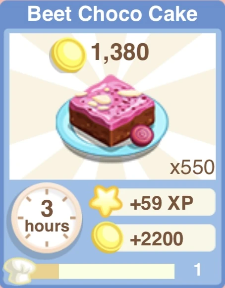 Beet Choco Cake | Bakery Story Wiki | Fandom