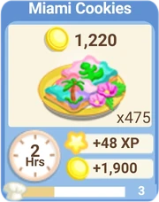 Miami Cookies | Bakery Story Wiki | Fandom