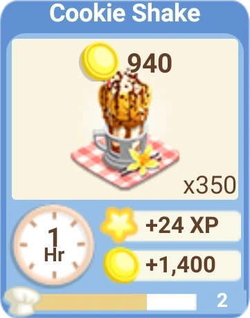 Cookie Shake | Bakery Story Wiki | Fandom