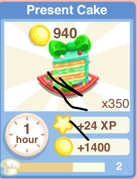 Present Cake | Bakery Story Wiki | Fandom