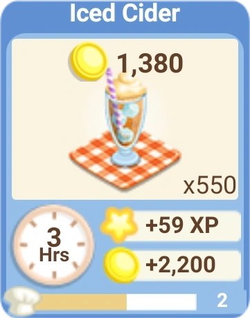 Iced Cider | Bakery Story Wiki | Fandom