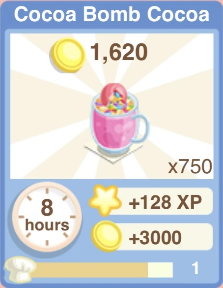 Cocoa Bomb Cocoa | Bakery Story Wiki | Fandom