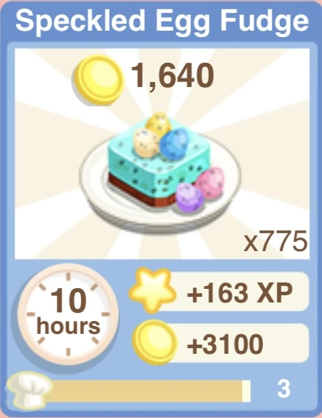 Speckled Egg Fudge | Bakery Story Wiki | Fandom