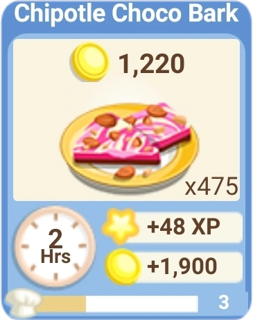 Chipotle Choco Bark | Bakery Story Wiki | Fandom