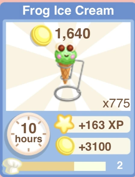Frog Ice Cream | Bakery Story Wiki | Fandom