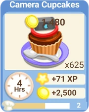 Camera Cupcakes | Bakery Story Wiki | Fandom