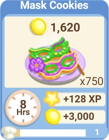 Mask Cookies | Bakery Story Wiki | Fandom