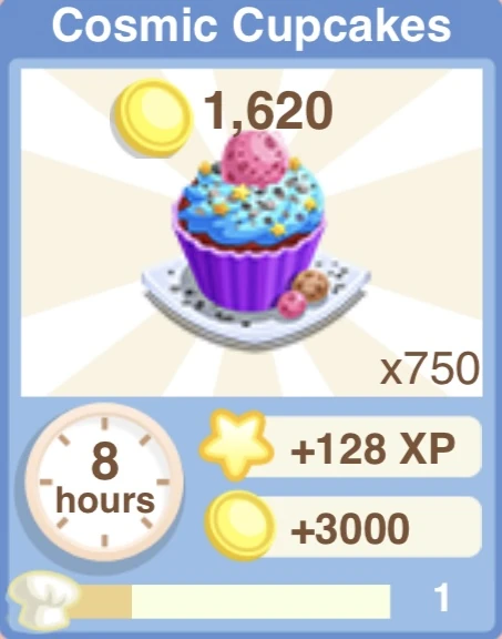 Cosmic Cupcakes | Bakery Story Wiki | Fandom