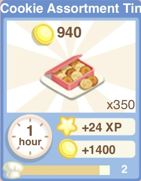 Cookie Assortment Tin | Bakery Story Wiki | Fandom