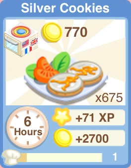 Silver Cookies | Bakery Story Wiki | Fandom