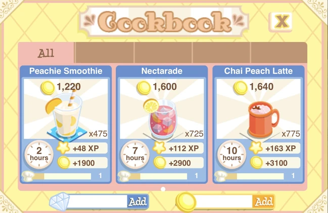 Peachy Mixer | Bakery Story Wiki | Fandom