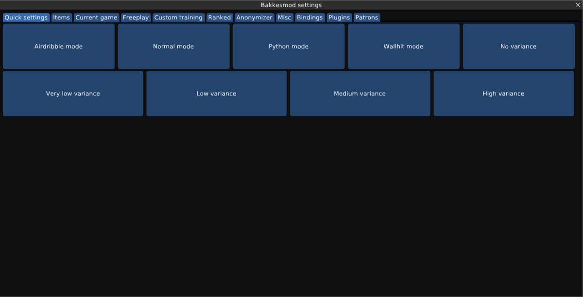 Getting started | BakkesMod Wiki | Fandom