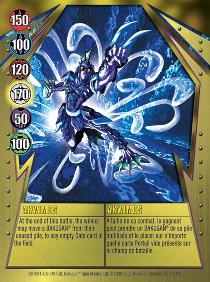 Akwimos (Card) | Bakugan Wiki | Fandom