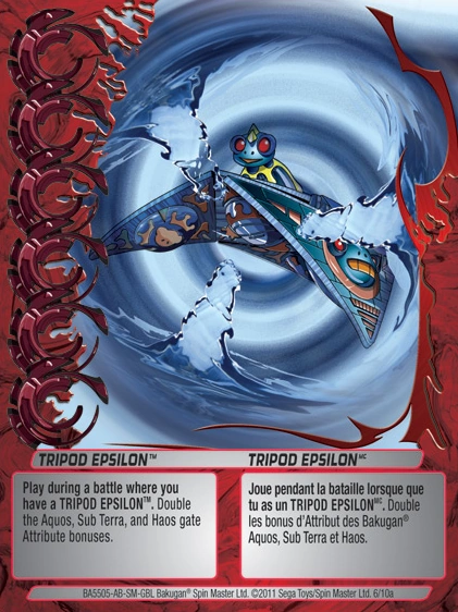 Tripod Epsilon (Card) | Bakugan Wiki | Fandom
