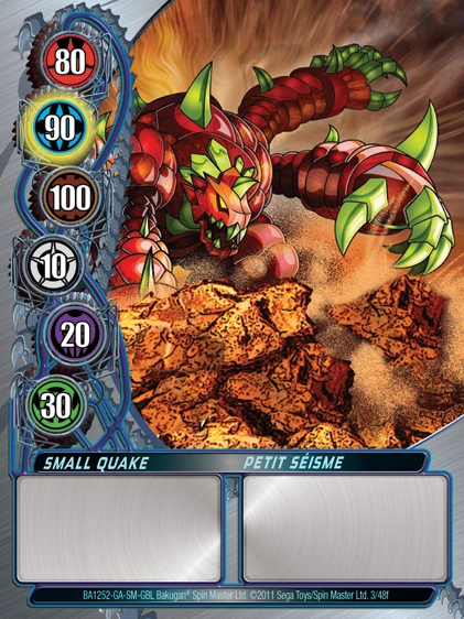 Small Quake | Bakugan Wiki | Fandom