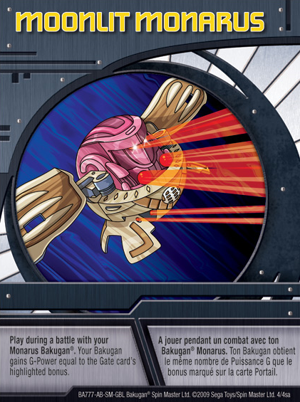 Moonlit Monarus (Card) | Bakugan Wiki | Fandom
