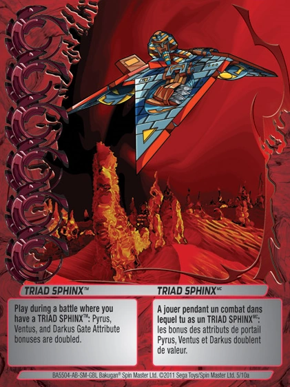 Triad Sphinx (5/10a) | Bakugan Wiki | Fandom