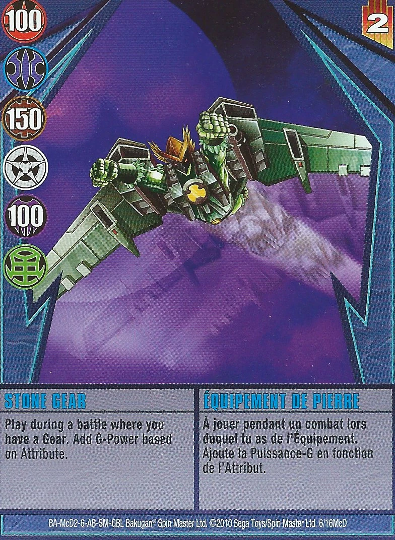 Stone Gear | Bakugan Wiki | Fandom